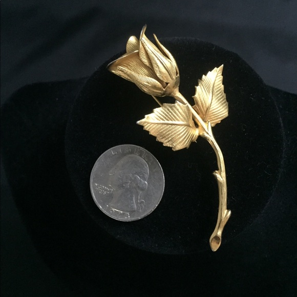 Vintage | Jewelry | Vintage Rose Brooch Pin | Poshmark
